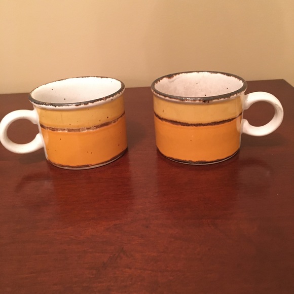 Dining | Vintage Stonehenge Midwinter Sun Teacups From The 7s | Poshmark